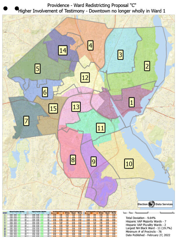 Ward Boundaries - Providence City Council