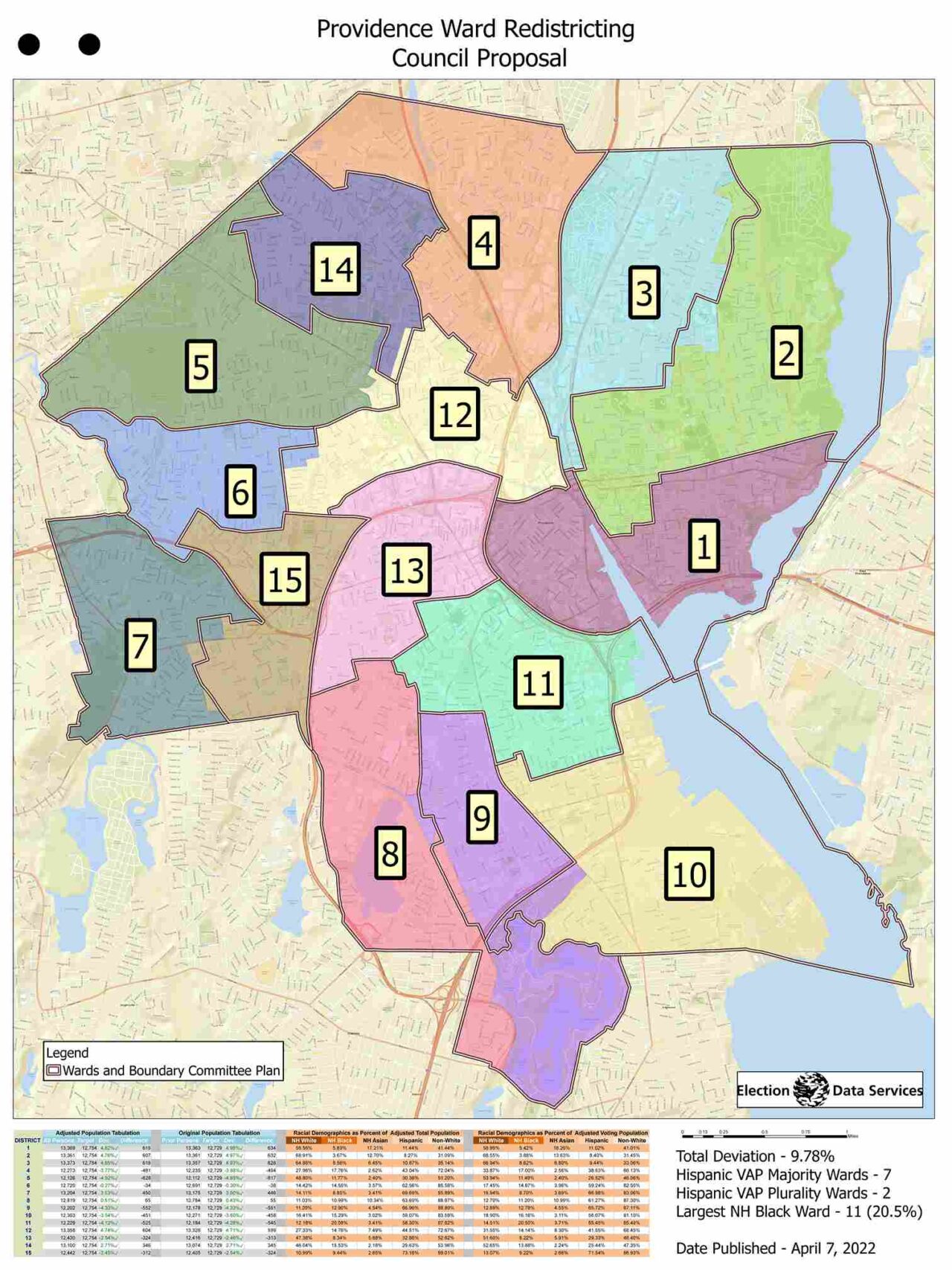 Ward Boundaries - Providence City Council